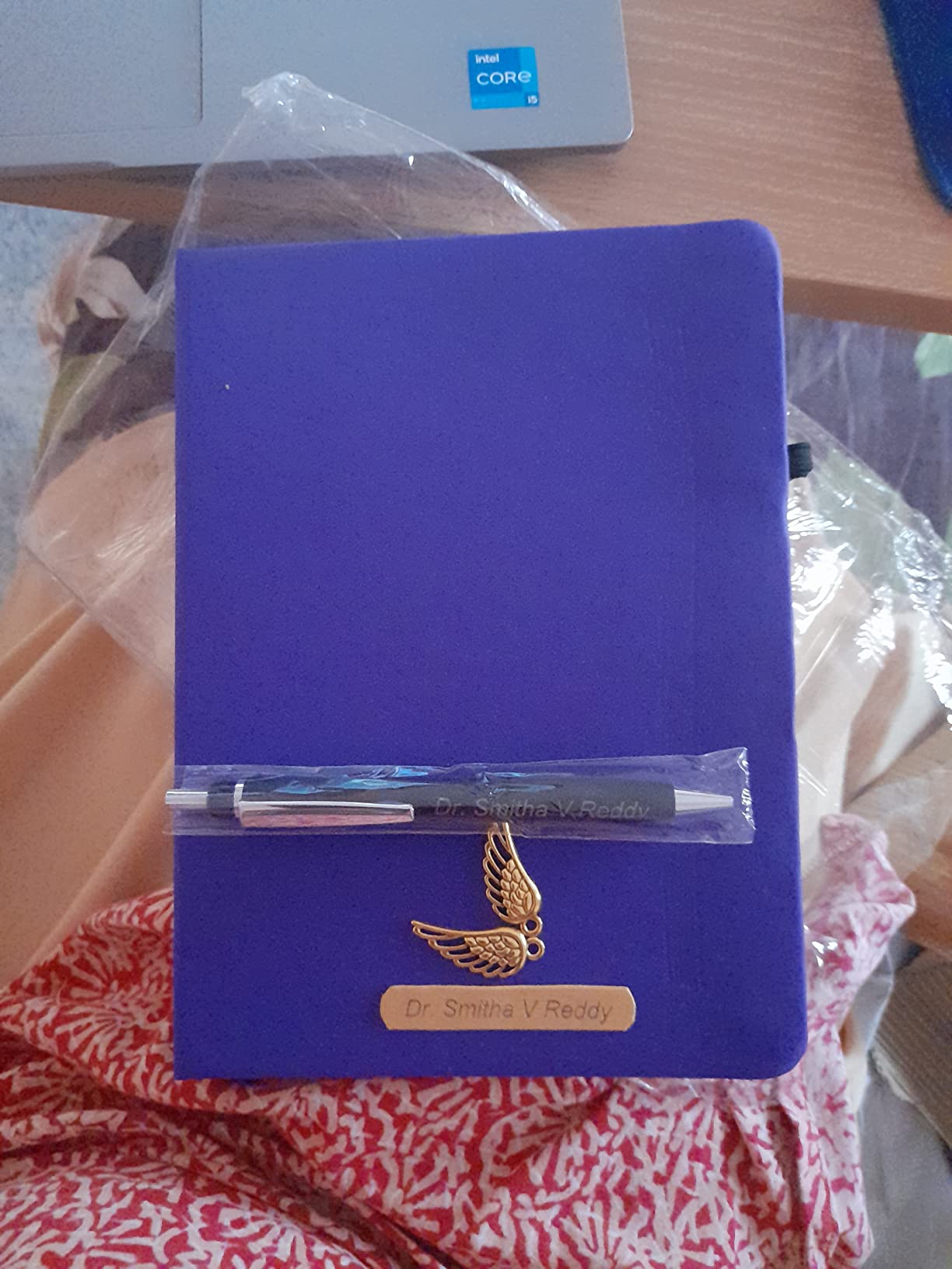 Asraw Personalized A5 Size Hardcover Name engraved Diary with Pen ...