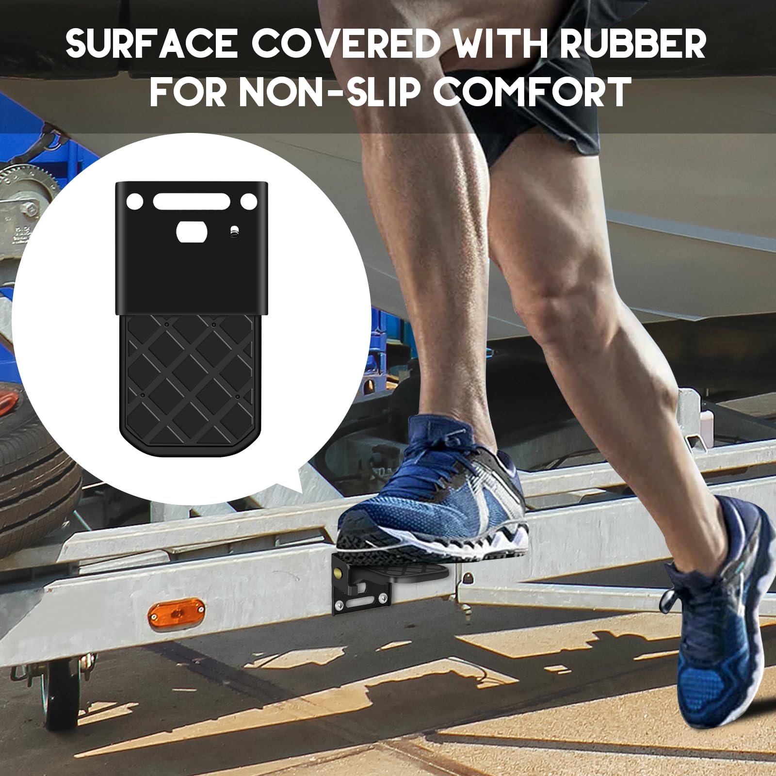 Step For Truck Universal Heavy Duty Folding Truck Step For Most Truck ...