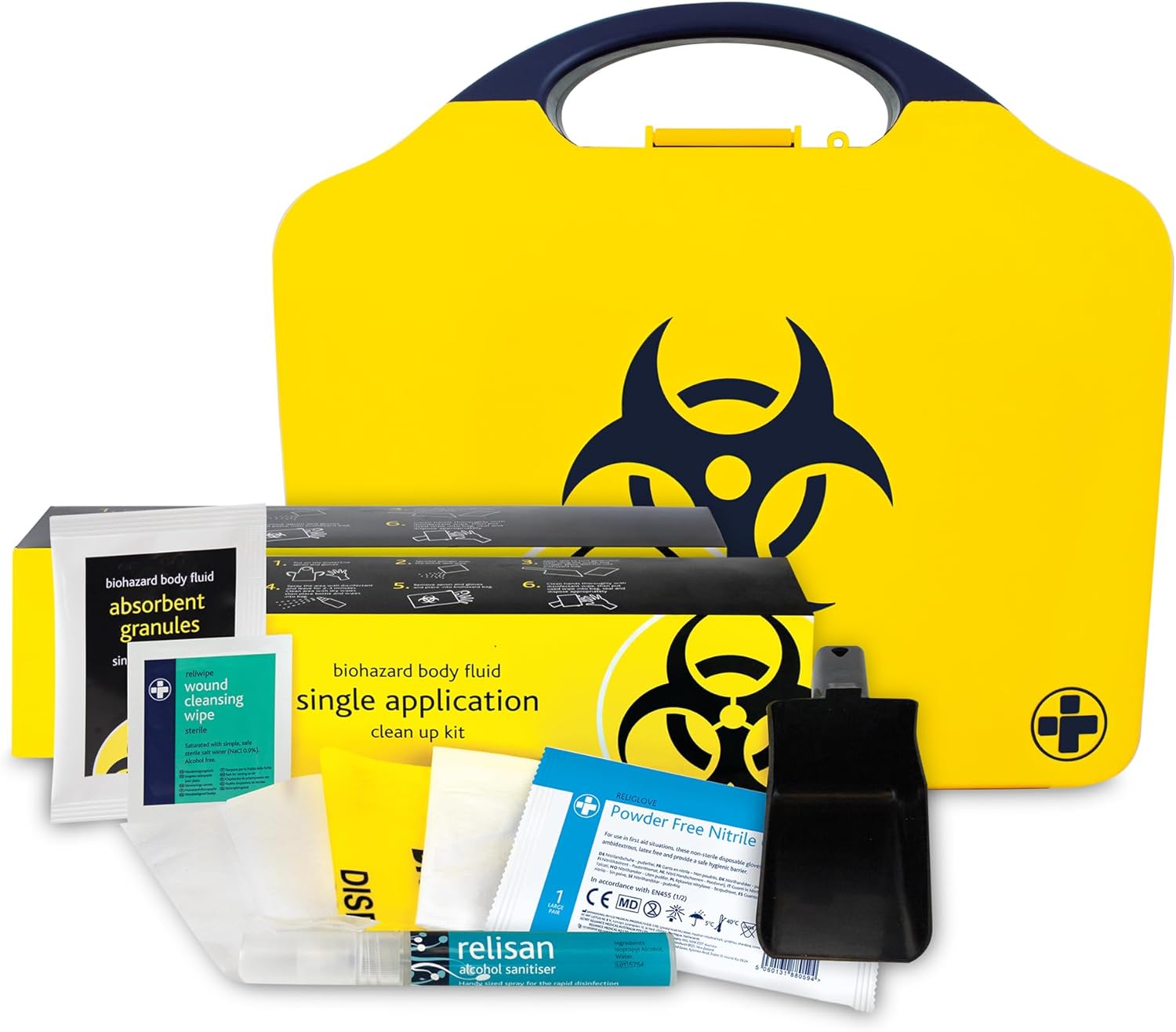 Reliance Medical - Biohazard Body Fluid Clean-Up Kit For The Treatment ...