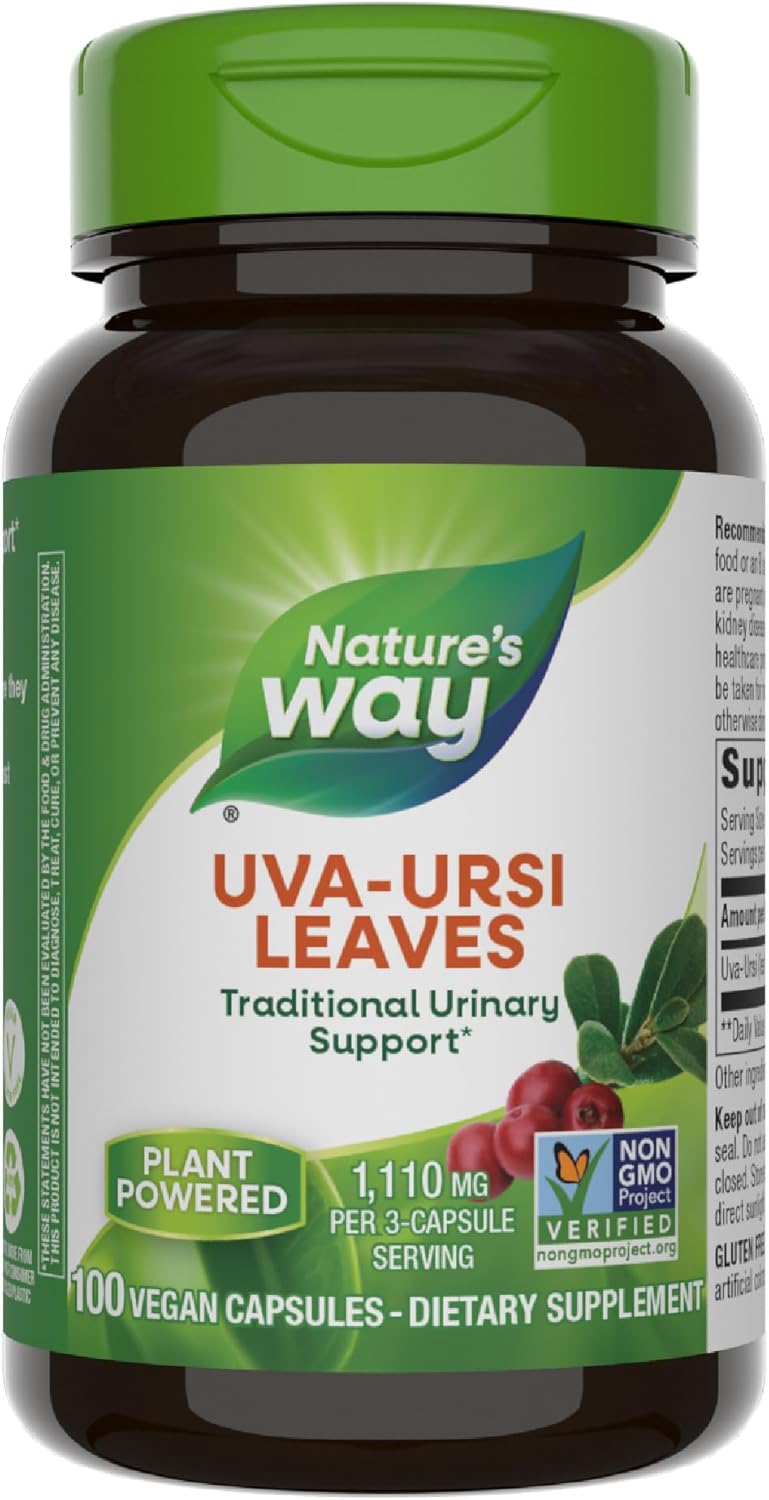 Amazon.com: Nature's Way Uva Ursi Leaves, Traditional Urinary Support ...