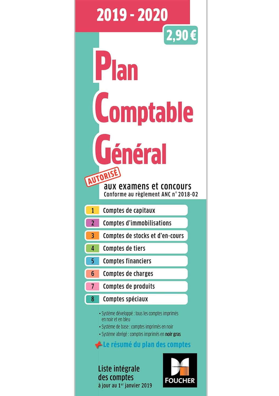 Plan comptable général - PCG - 2019-2020 : Foucher: Amazon.fr: Livres