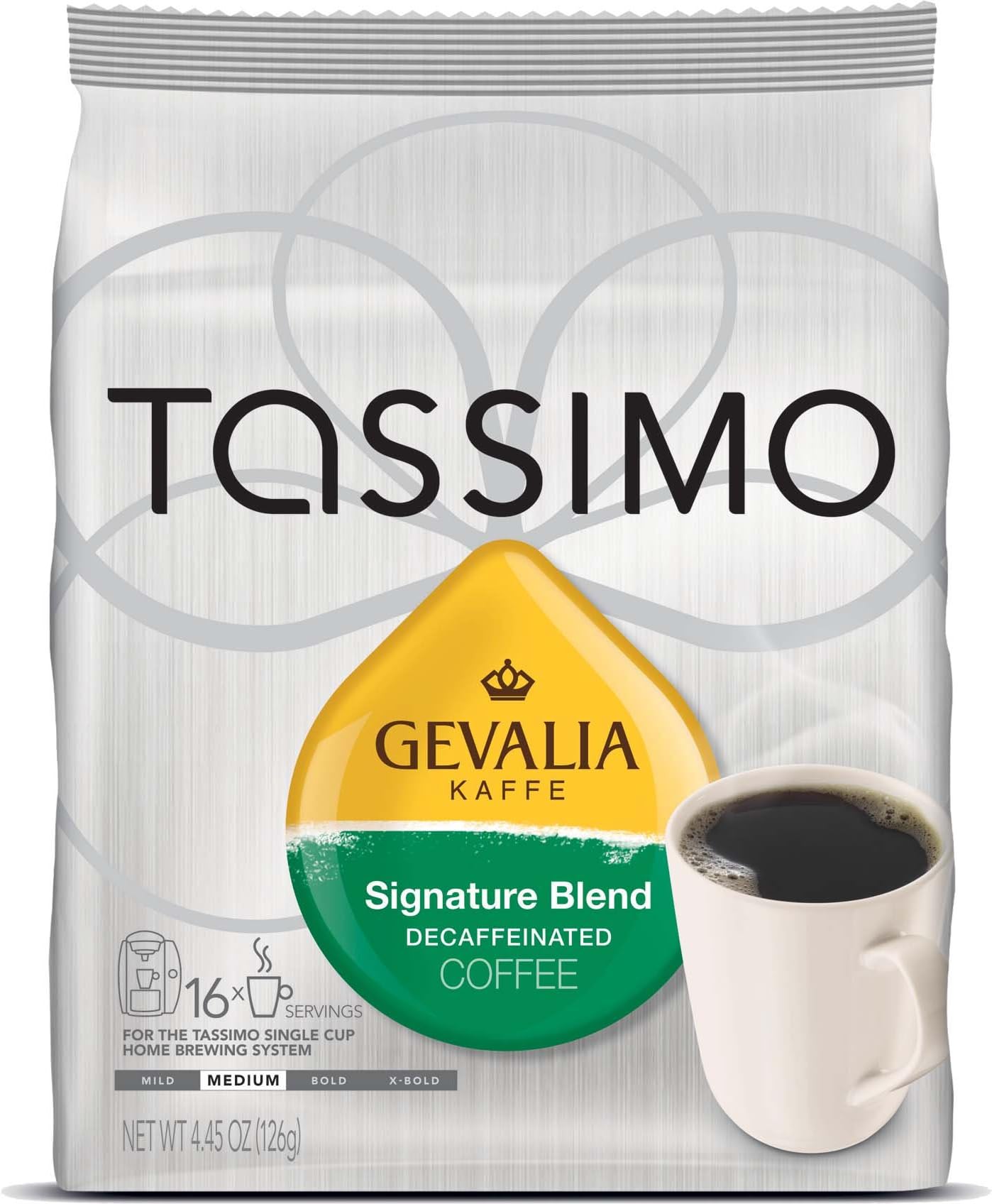 Amazon.com: Tassimo Kenco Americano Decaff Decaffeinated Coffee Discs ...