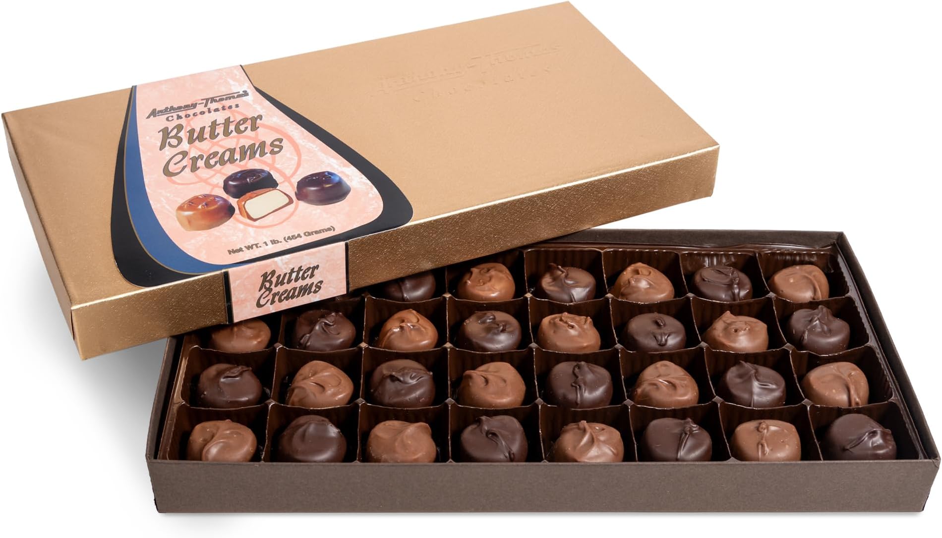 Amazon.com: Anthony Thomas, Milk and Dark Chocolate Deluxe Assortment ...