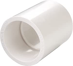Amazon.com: AMOSTBY 1 Inch PVC Pipe Coupling Adapter Pipe Fitting ...