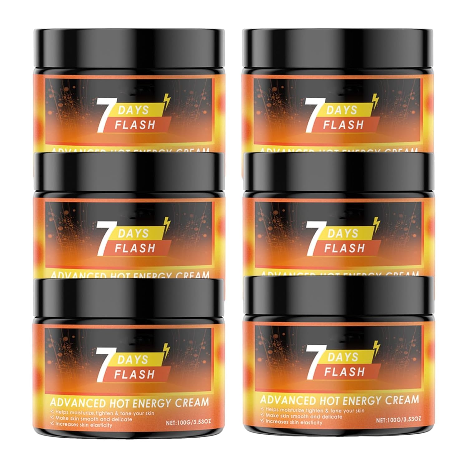 Amazon.com: 7 Day Flash Advanced Hot Sweat Cream, Moisturize, Tighten & Mone Your Skin, Make ...