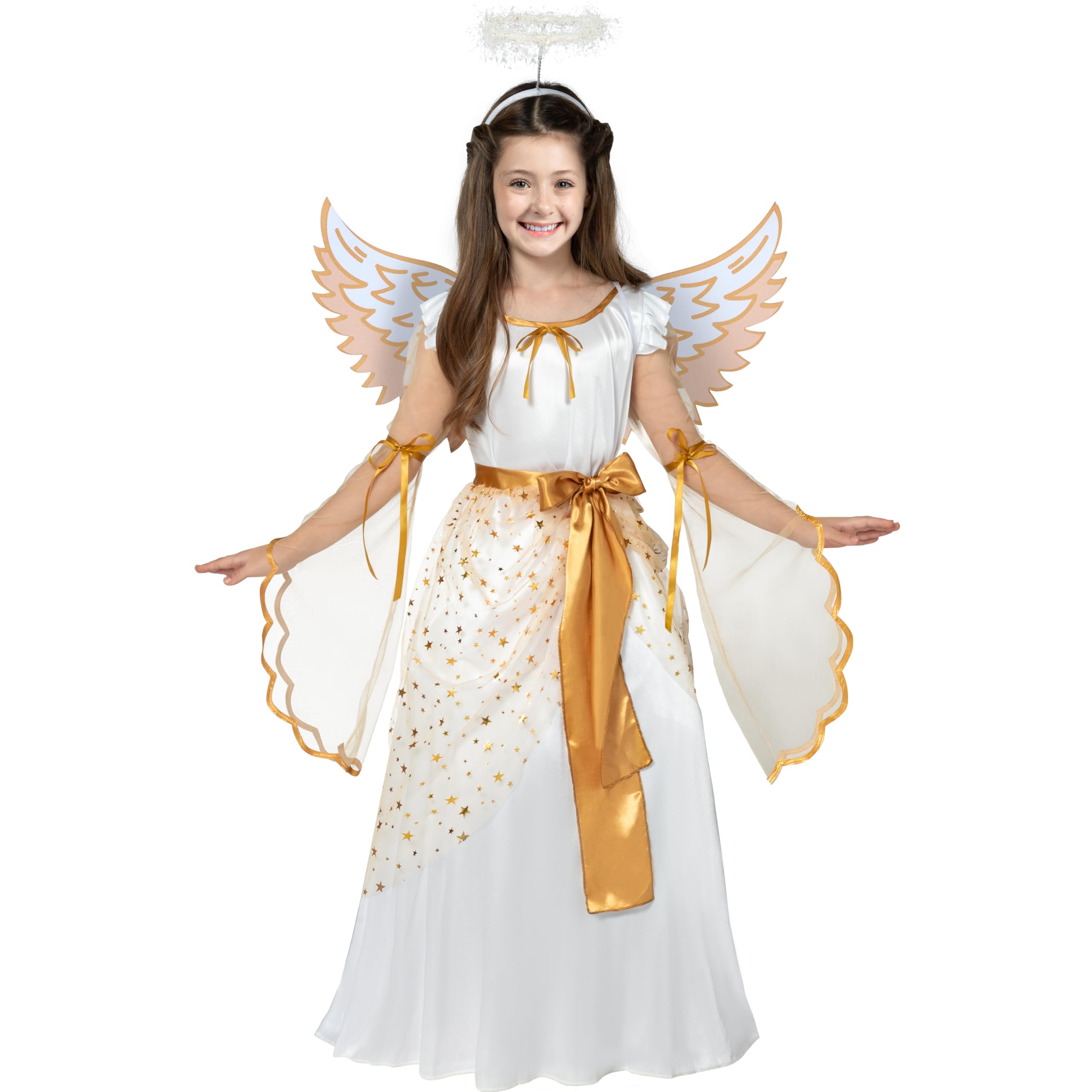 Amazon.com: Spooktacular Creations Halloween Angel Costume for Girls ...