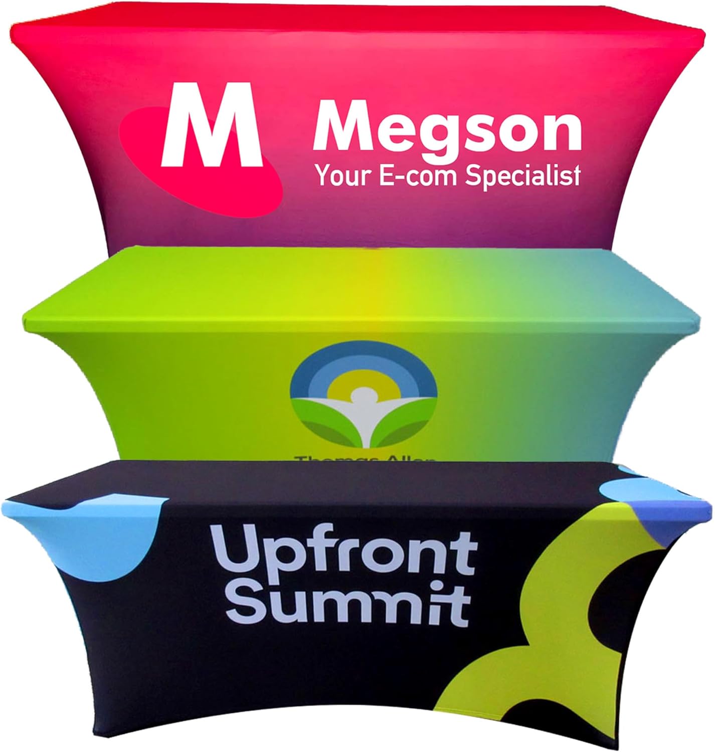 Amazon.com: Valvani Print Customized Tablecloth with Business Logo ...