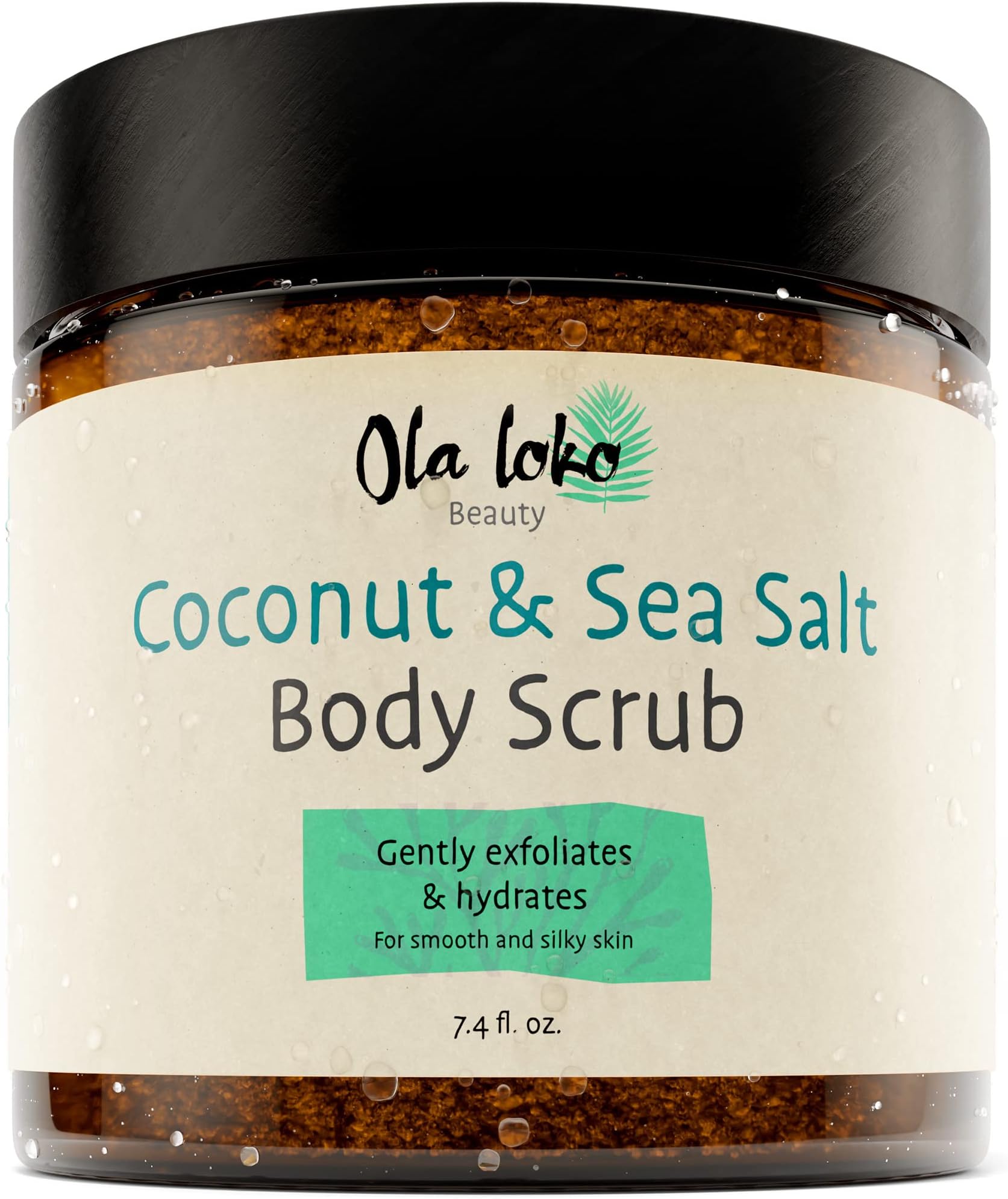 Amazon.com : Sea Salt Body Scrub by Florida Suncare - Ocean Salt Body ...