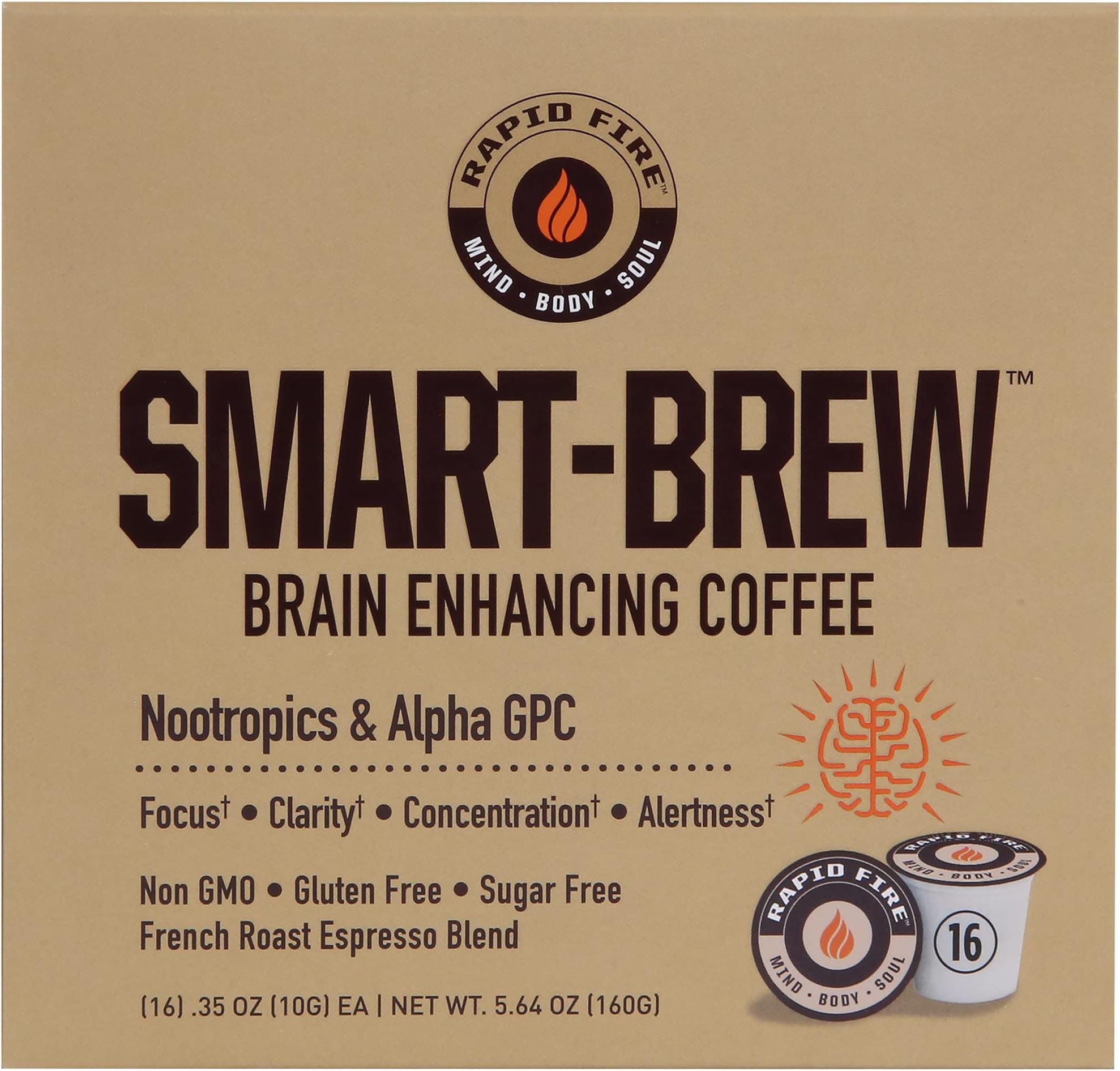 Amazon.com: Rapidfire Smart-Brew, High Performance Infused Coffee Pods ...