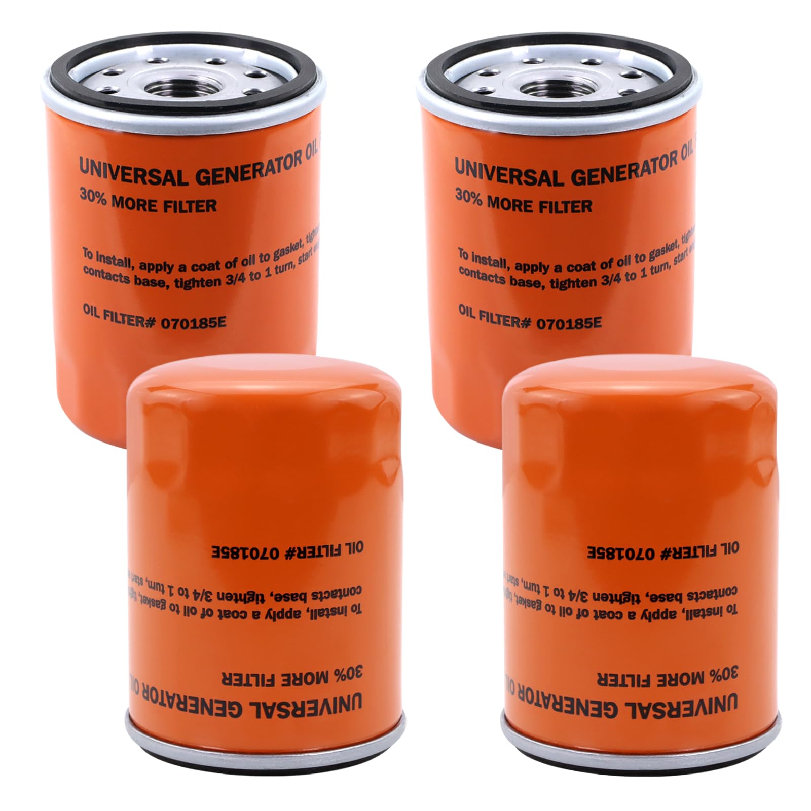 Amazon.com: 070185ES Oil Filter Compatible with Generac Guardian 8-24kw ...