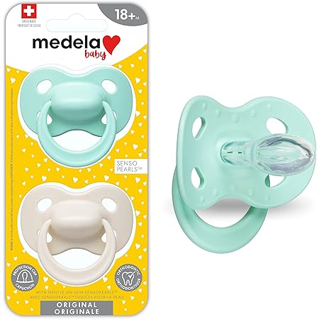 Amazon.com : Medela Baby Pacifier | Newborn 0-2 Months | 2-Pack ...