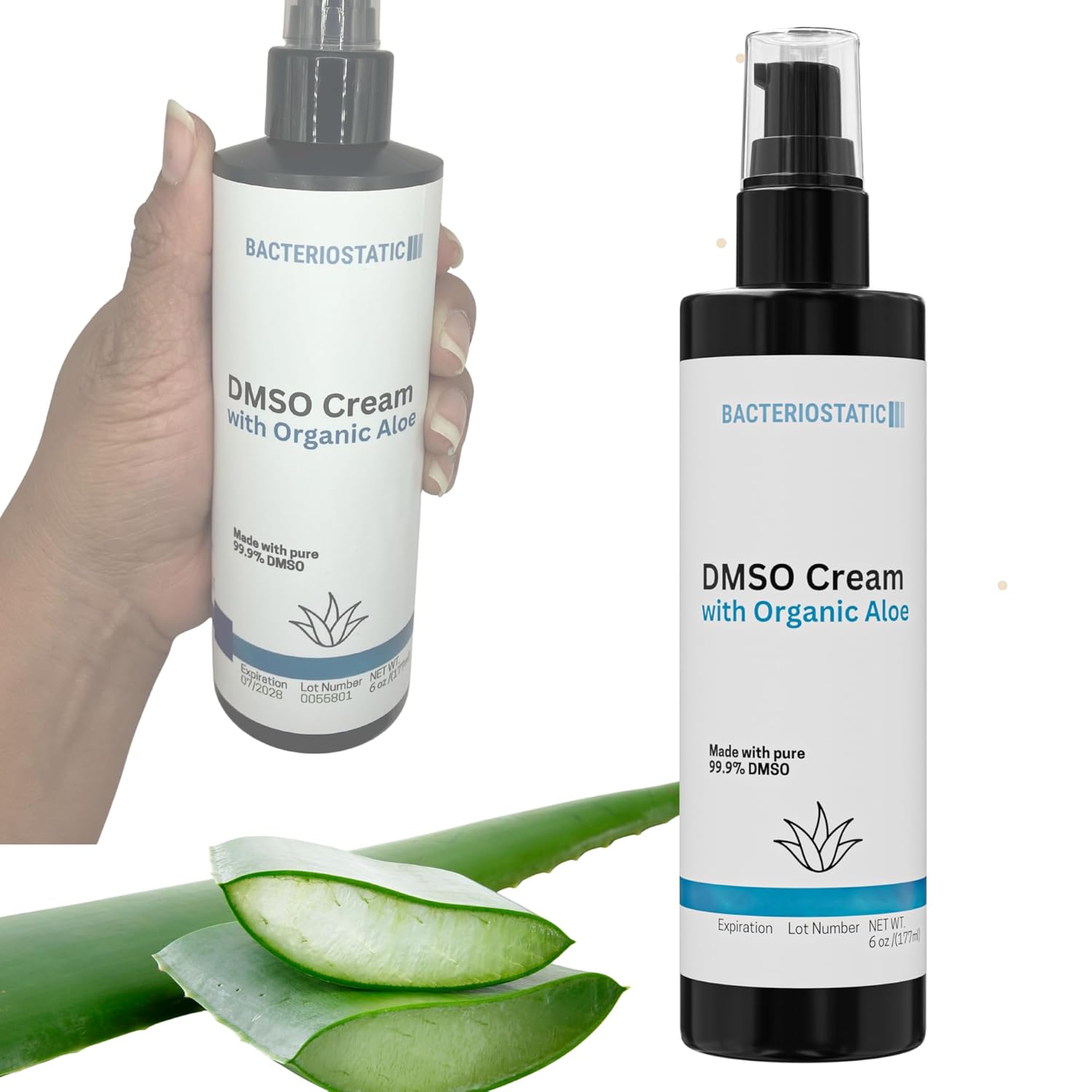 Amazon.com : BACTERIOSTATIC Dimethyl Sulfide DMSO Cream with Organic ...