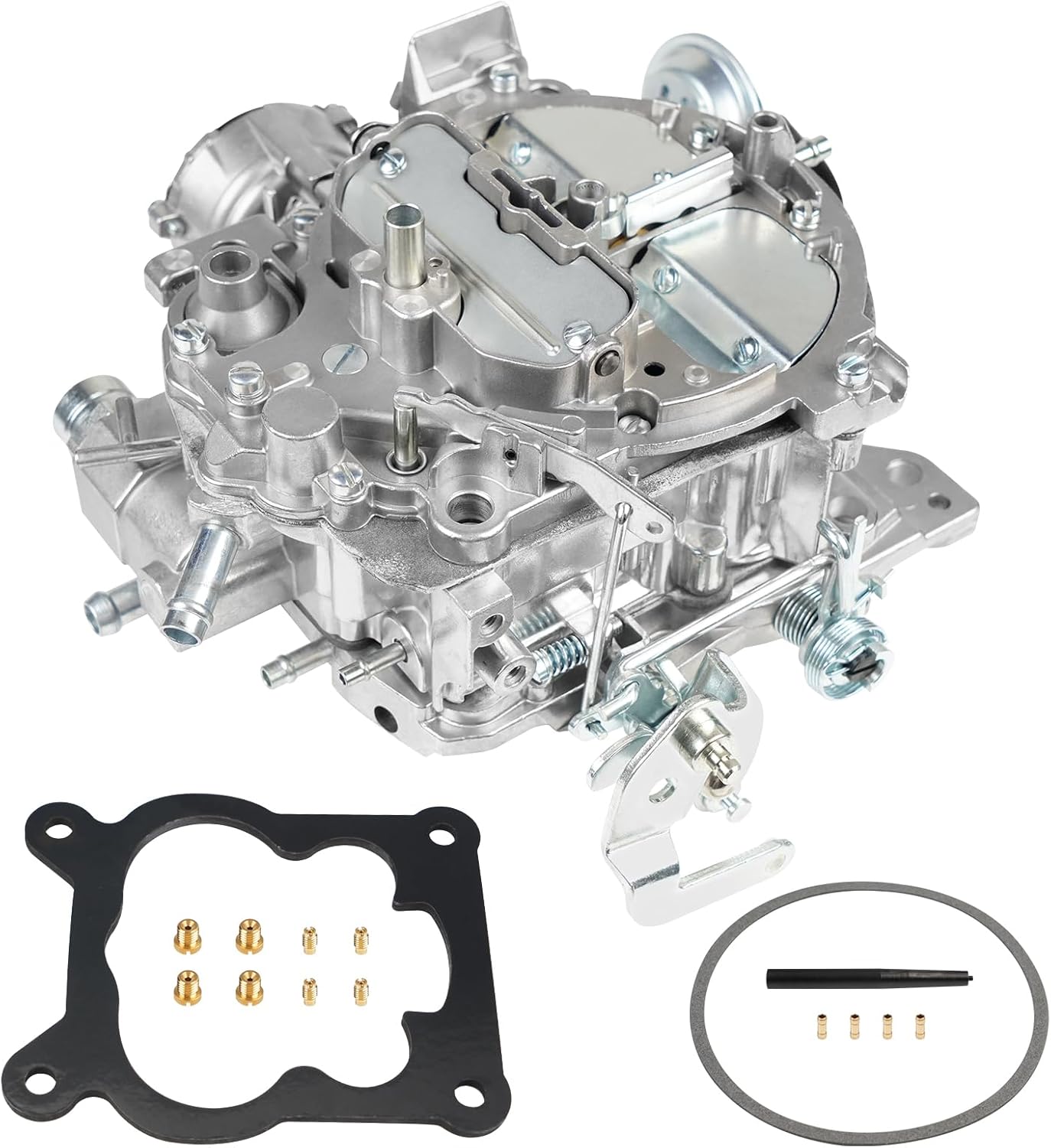 Amazon.com: BHB 4 Barrel Carburetor Replaces Rochester Quadrajet 4MV 1904R 1906R Compatible with ...