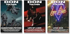 3 PCS Don Poster Toliver Rapper Music Album Vintage Cover Poster Wall ...