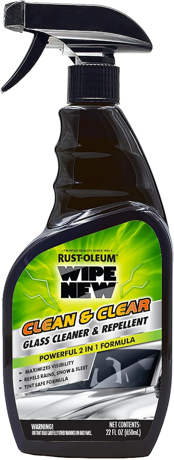 Rust-Oleum Wipe New 387741 - Ceramic Glass Cleaner & Repellent, 22 oz ...