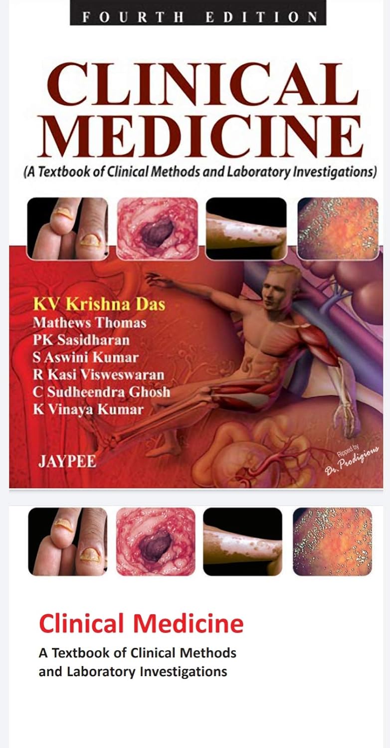 clinical medicine by kv krishna das: a text book of clinical medicine ...