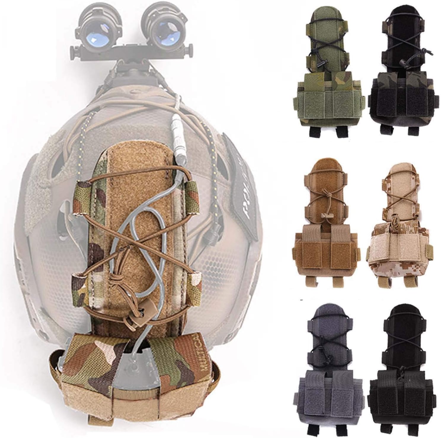 MK2 Battery Case for Helmet Tactical Helmet Pouch Hunting Accessories ...