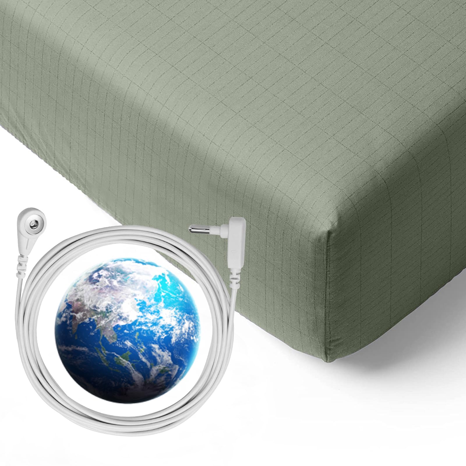 Grounding Fitted Sheets For Earthing King Size Bed Grounding Kit ...