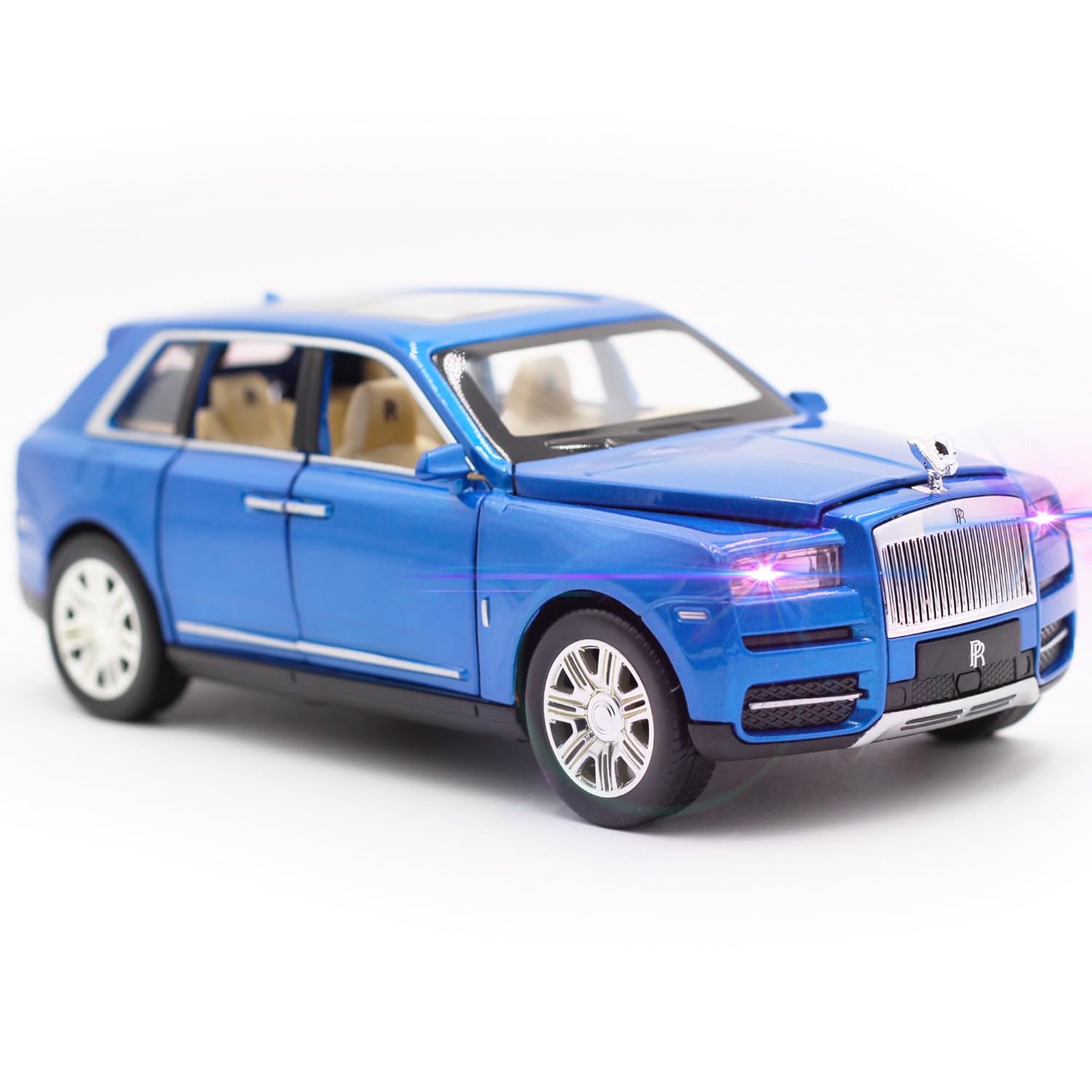 Qcar SUV Car Toys, Diecast Metal Model Retroactive Realistic Car Toys ...