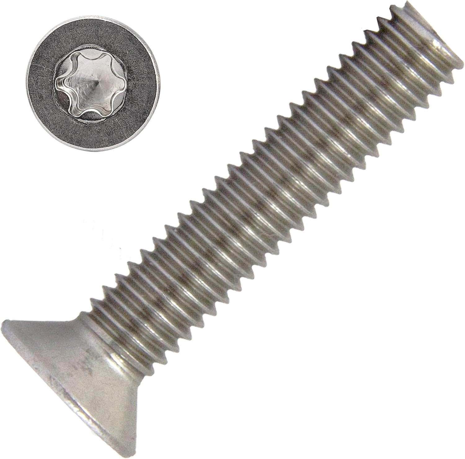 Senkkopfschrauben mit Innensechsrund TX M6x30 (100 Stück) aus Edelstahl ...