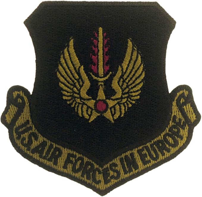 Amazon.com: United States Air Force USAF Europe Embroidered Patch, with ...