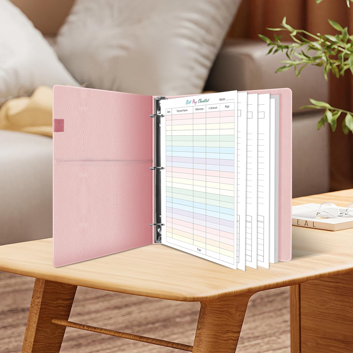Snapklik.com : A4 Bill Payment Checklist Refills Paper - 3-Hole Punched ...