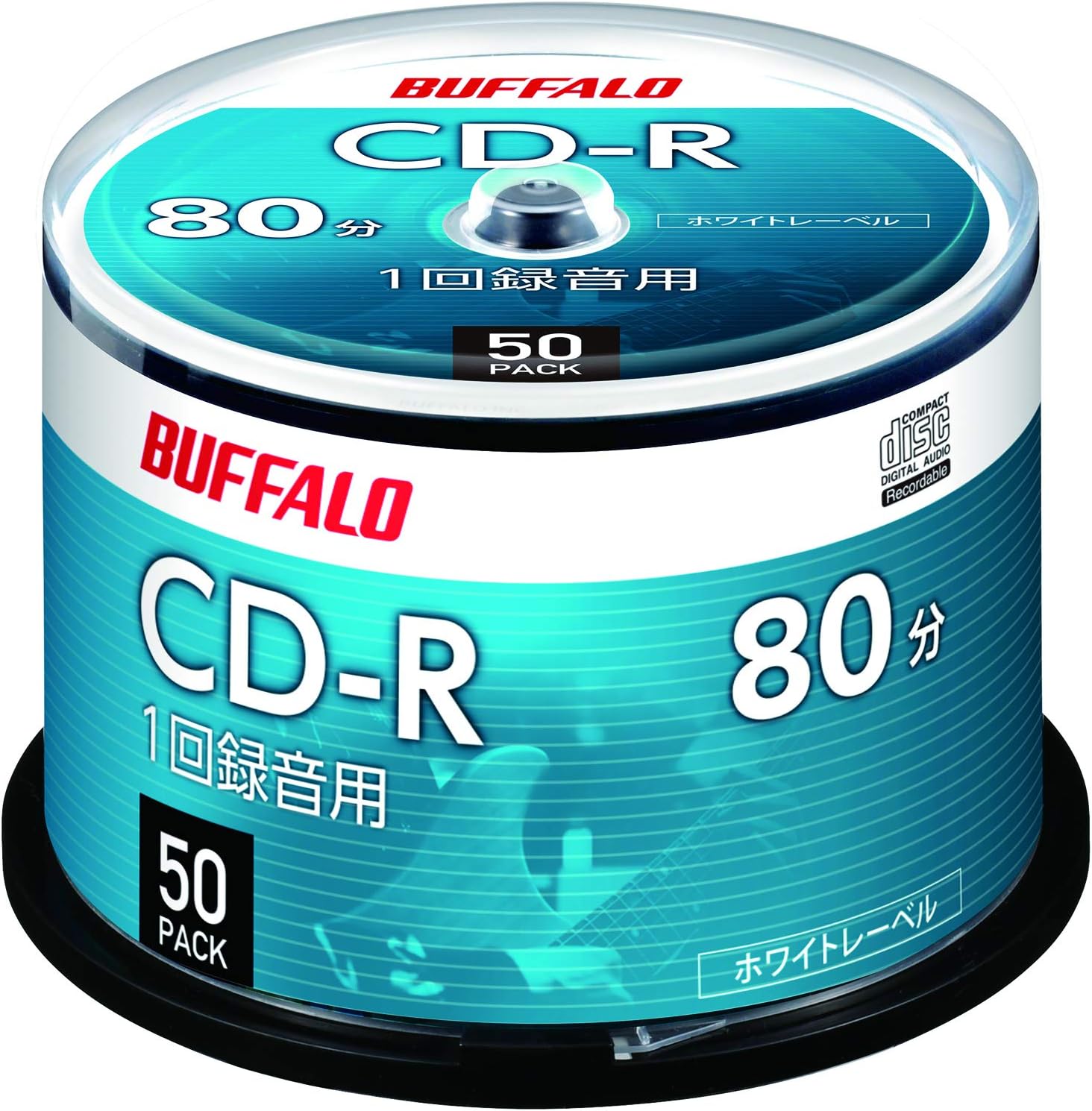 Amazon.co.jp: Philips CD-R 90 Minutes 800MB 40x Speed Black Recordable ...