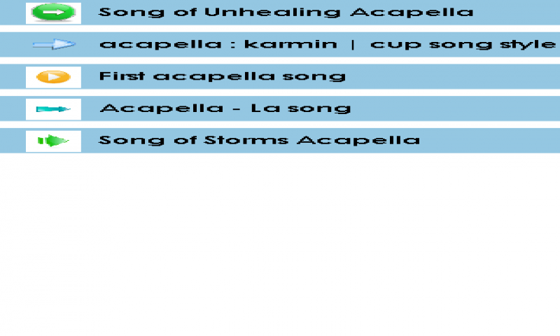 Acapella Song - App on Amazon Appstore