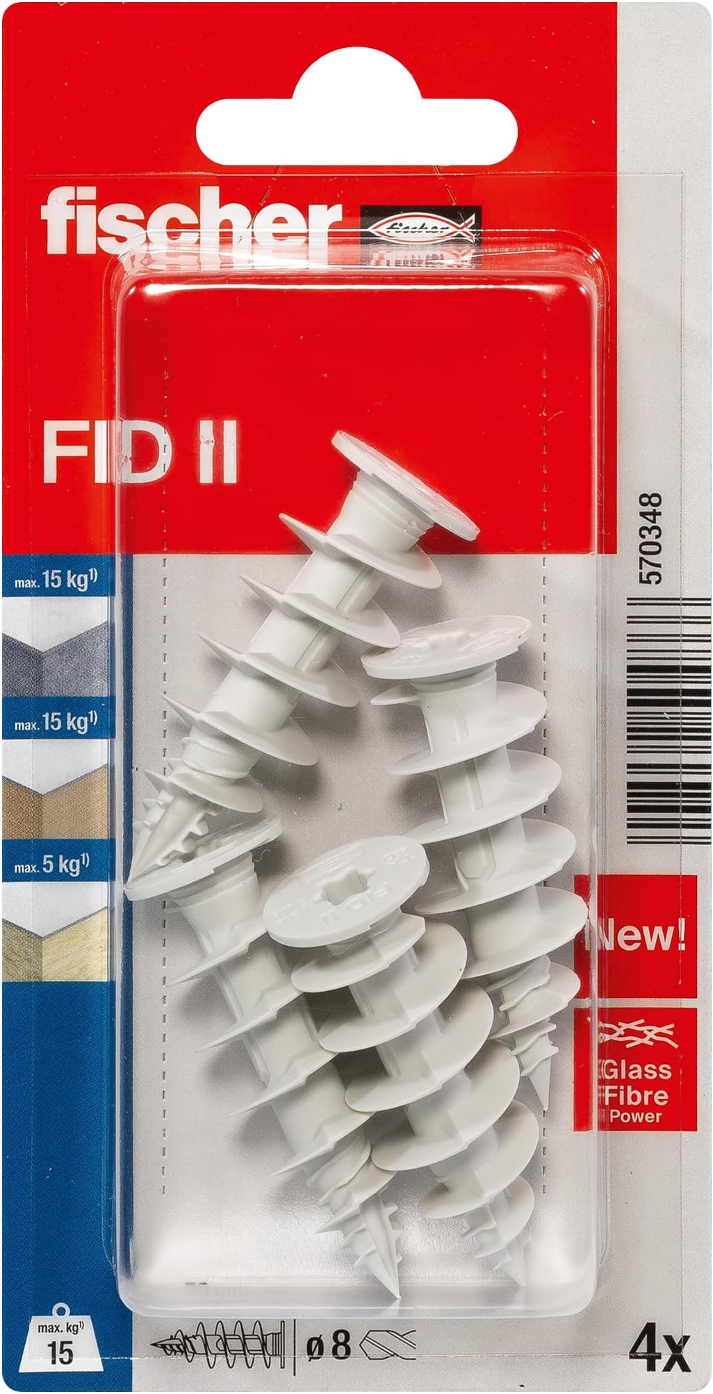 fischer Fill & Fix, Flüssigdübel und Reparaturmasse für ausgerissene ...