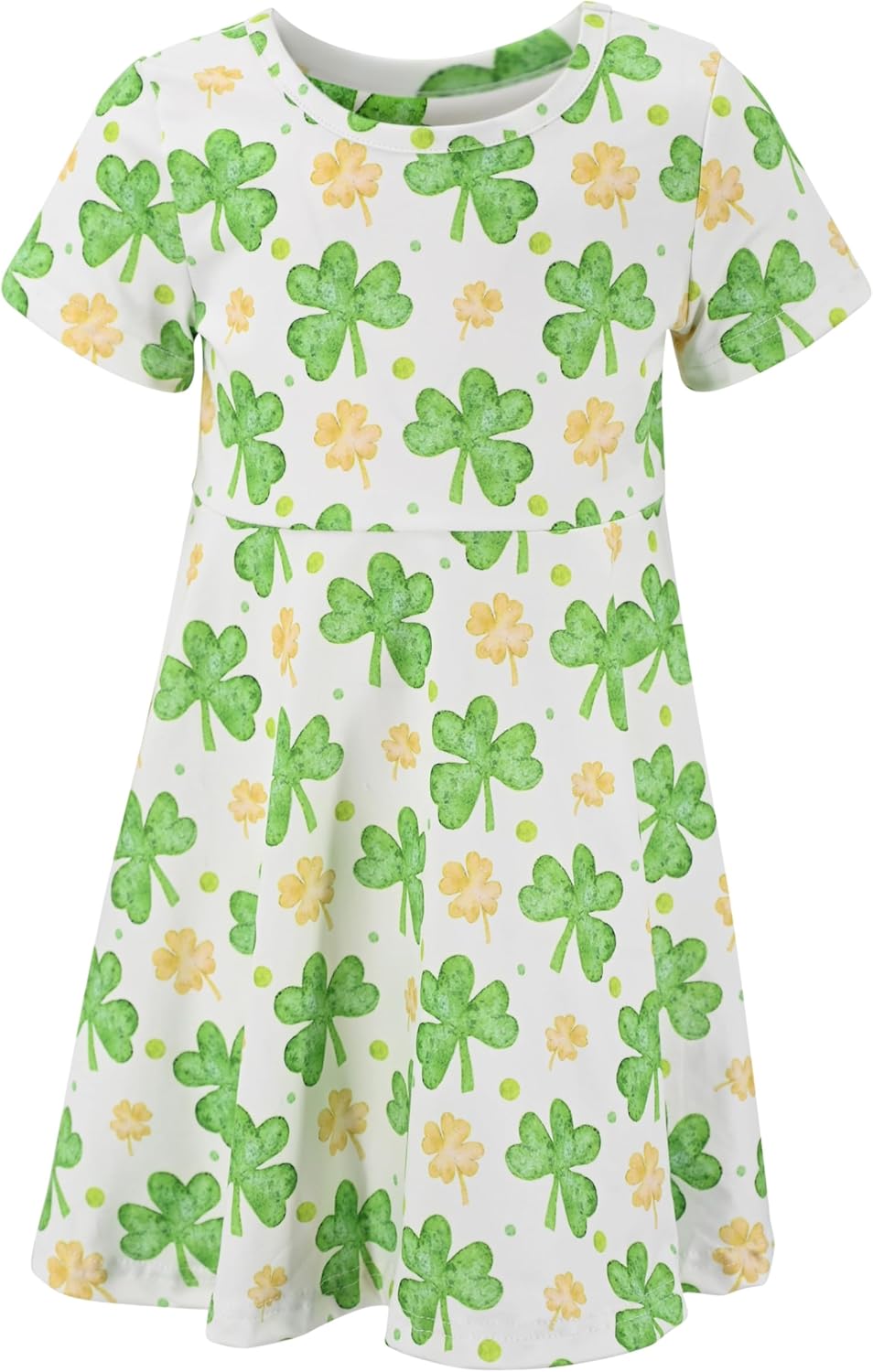 Amazon.com: Girls St Patricks Day Dress Shamrock Outfit for Toddler ...