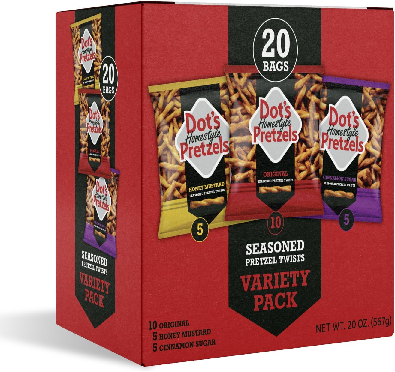 Amazon.com: Whiskey Stix Gourmet Pretzels (3 Pack) - Sweet, Spicy, and ...