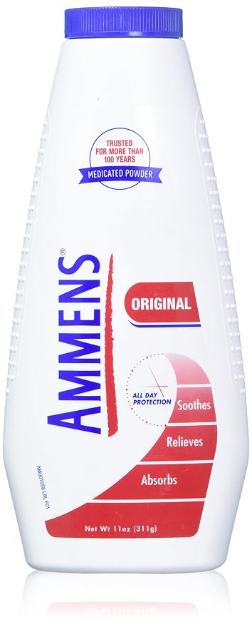 Amazon.com : Ammens Original Medicated Powder, No Talc Formula, 11 ...