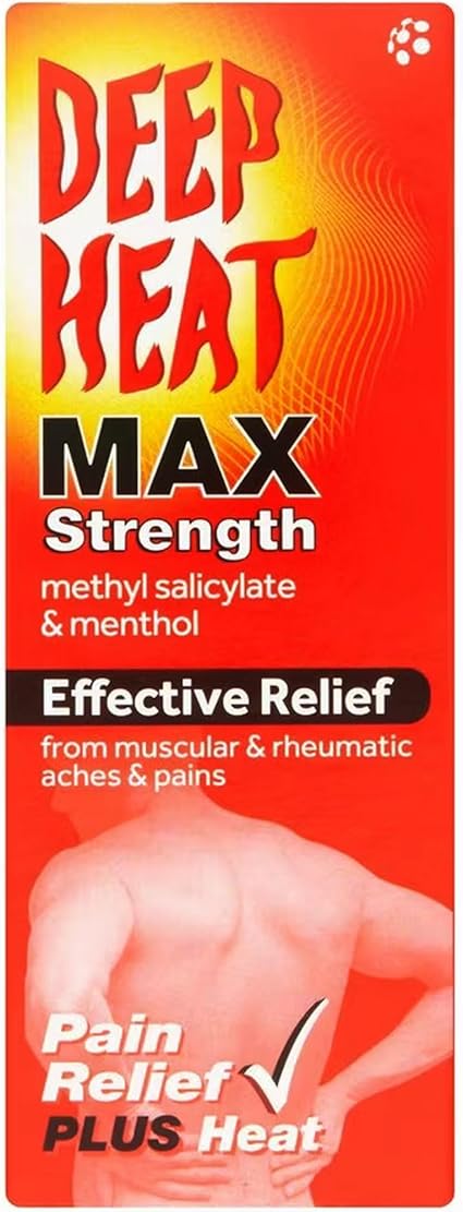 Deep Heat - Maximum Strength, Pain Relief Cream, For Muscular ...
