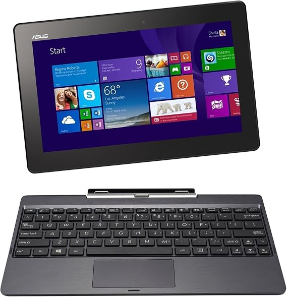 ASUS Transformer Book T100 10.1-inch 2-in-1 Convertible Netbook (Intel ...
