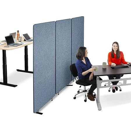 Amazon.com: ReFocus™ Raw Freestanding Acoustic Room Divider 3 Pack ...