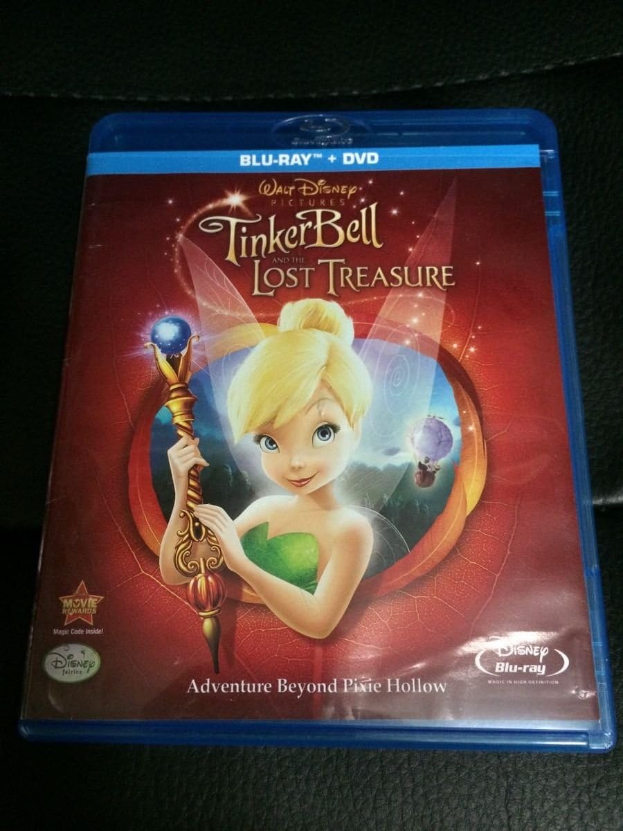 TINKER BELL & THE LOST TREASURE (BR/2 DISC/W/DVD), DVD Games - Amazon ...
