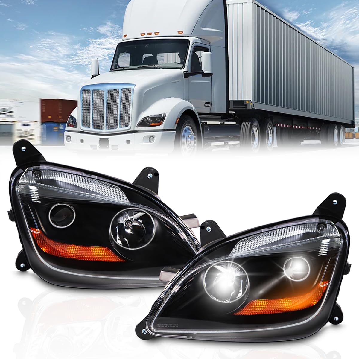 Peterbilt 587 Truck Sketch Peterbilt 587 2015 3D Model $129 .3ds