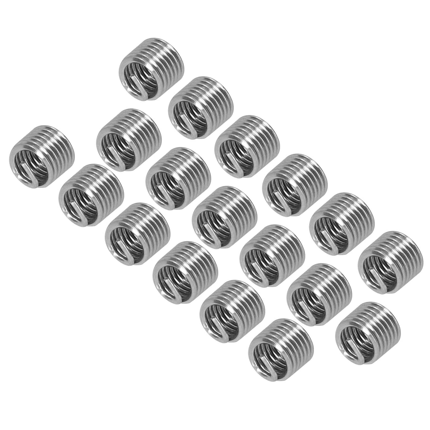 Dioche Helicoil Thread Repair Kit, 100Pcs Thread Inserts Male Female ...