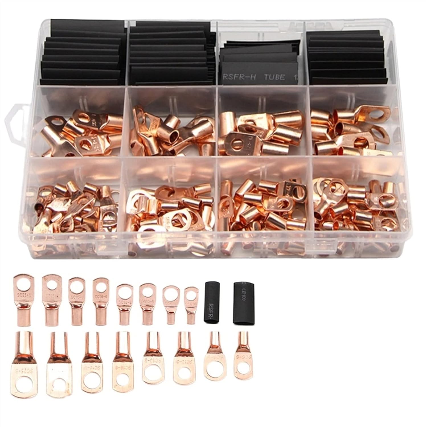 Ring Terminals 60/100/260PCS SC Terminal Wire Welding Cable Connector ...