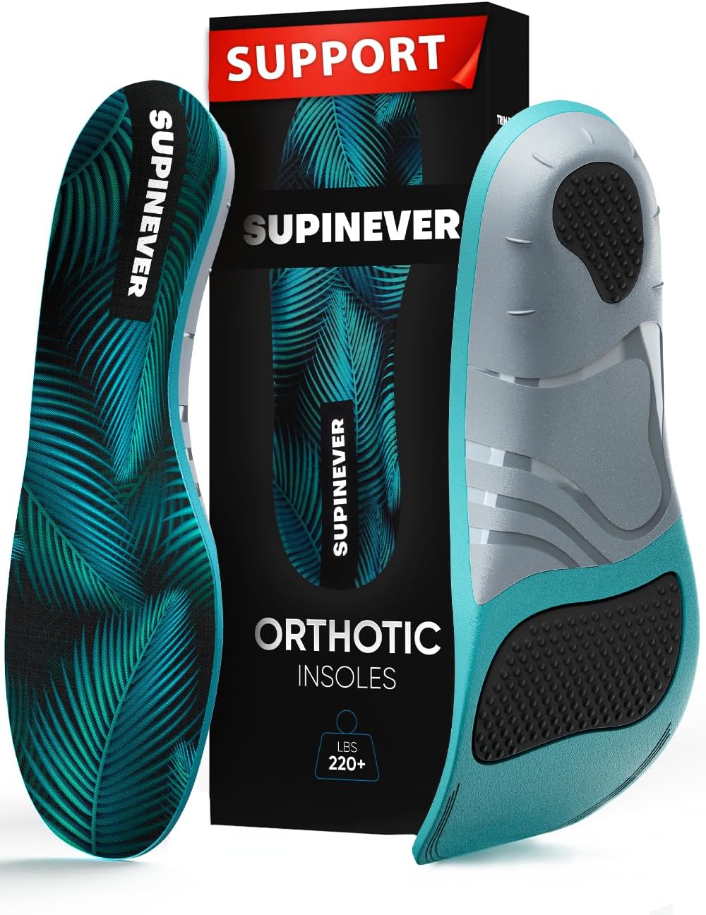 Amazon.com: Plantar Fasciitis Relief - High Arch Support Insoles Men ...