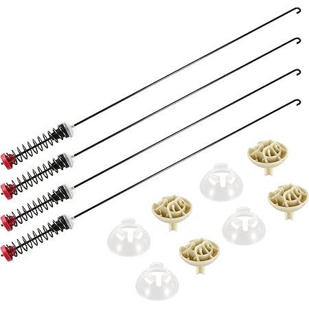 Amazon.com: W11130356 Washer Suspension Rod Kit Compatible with ...