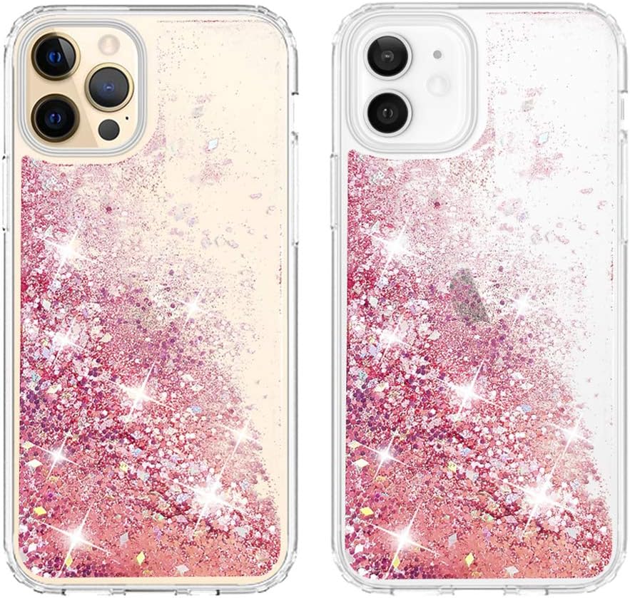 Amazon.com: SteepLab Flowing Neon Sand Liquid Case for iPhone 12 ...