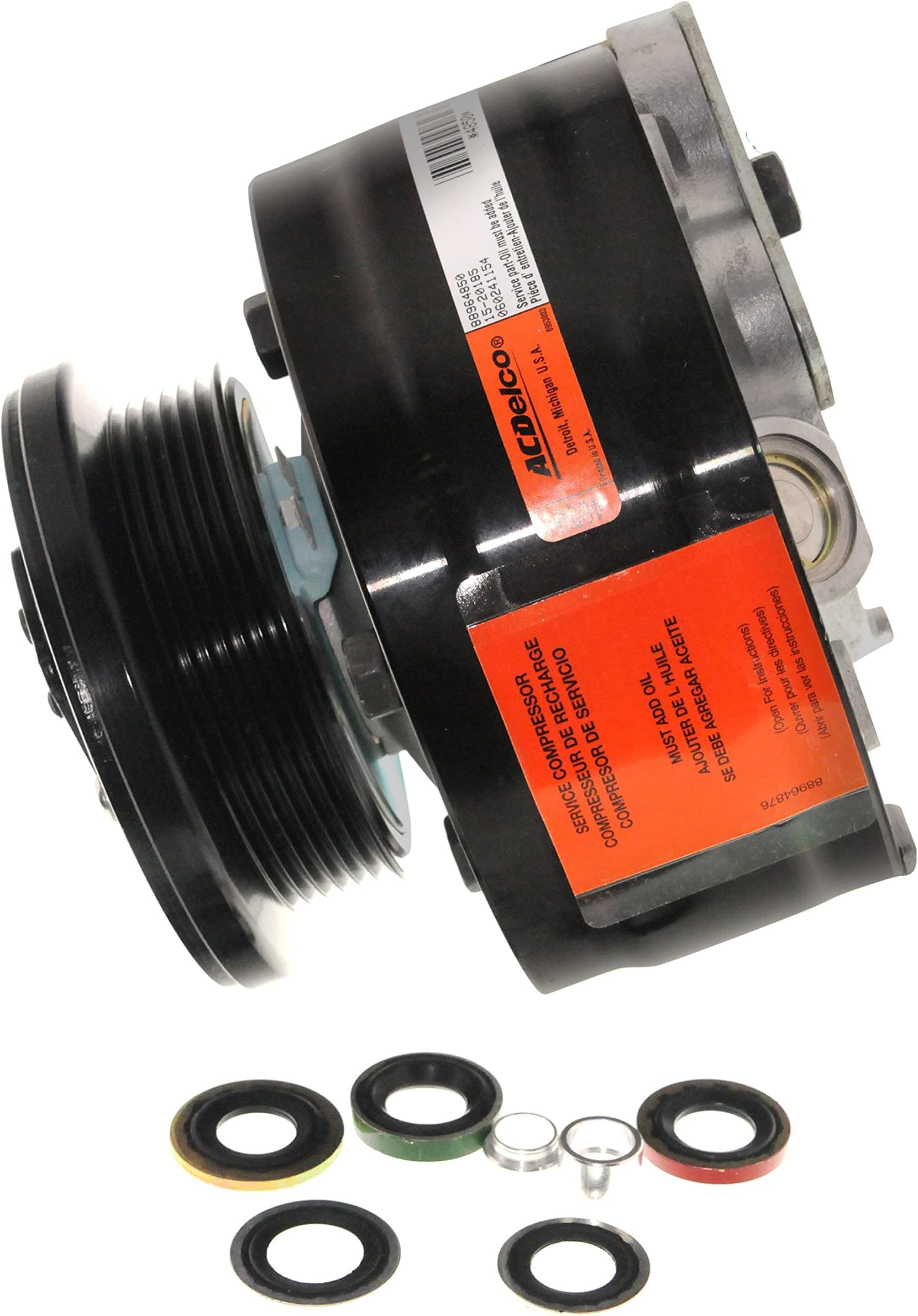 Amazon.com: GM Genuine Parts 15-20185 R4 Air Conditioning Compressor ...