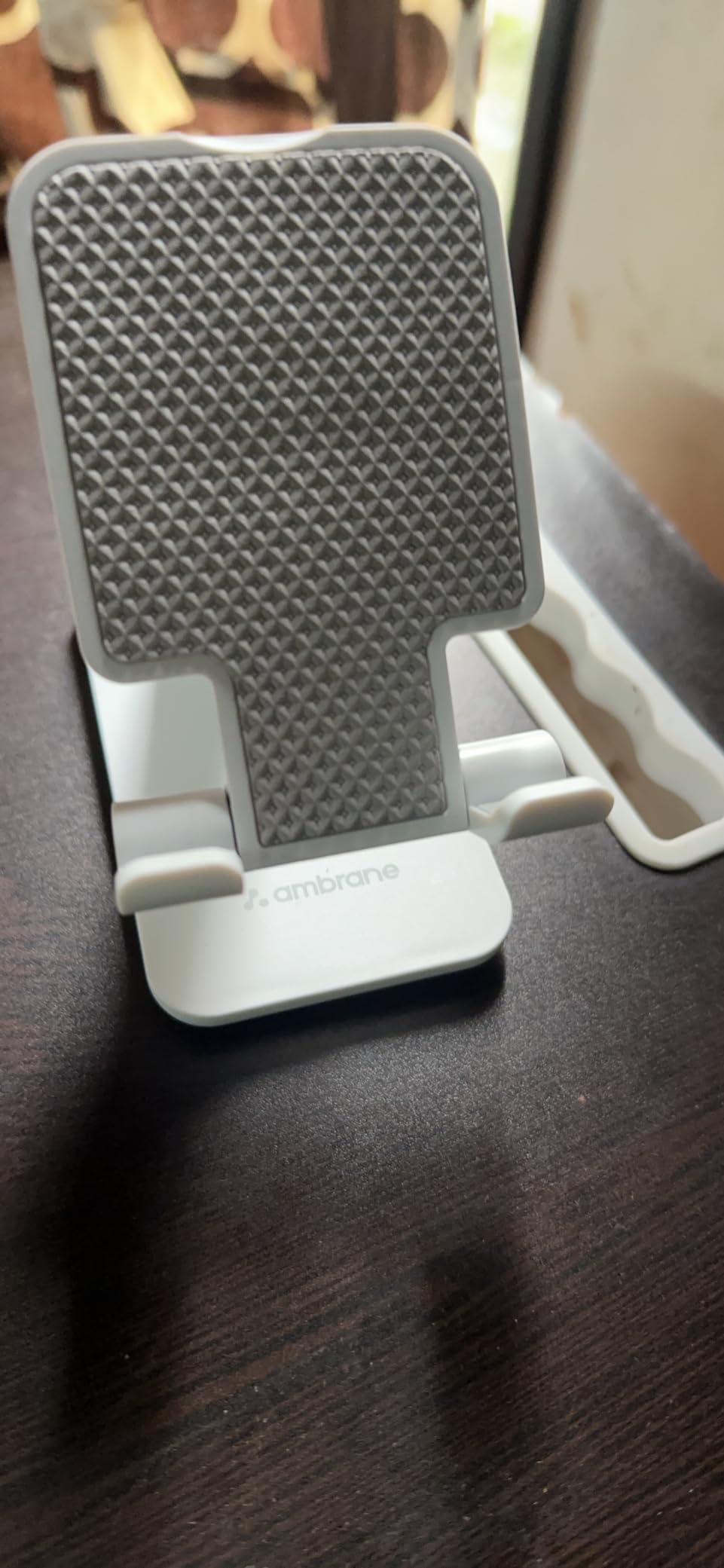 Ambrane Mobile Holding Tabletop Stand, 180 Perfect View, Height ...