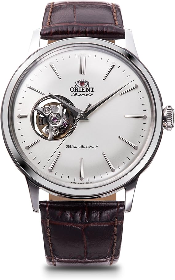 Amazon.com: ORIENT Reloj mecánico clásico semi esqueleto RN-AG0005S Hombre, 40 W/32 L, Mecánico ...