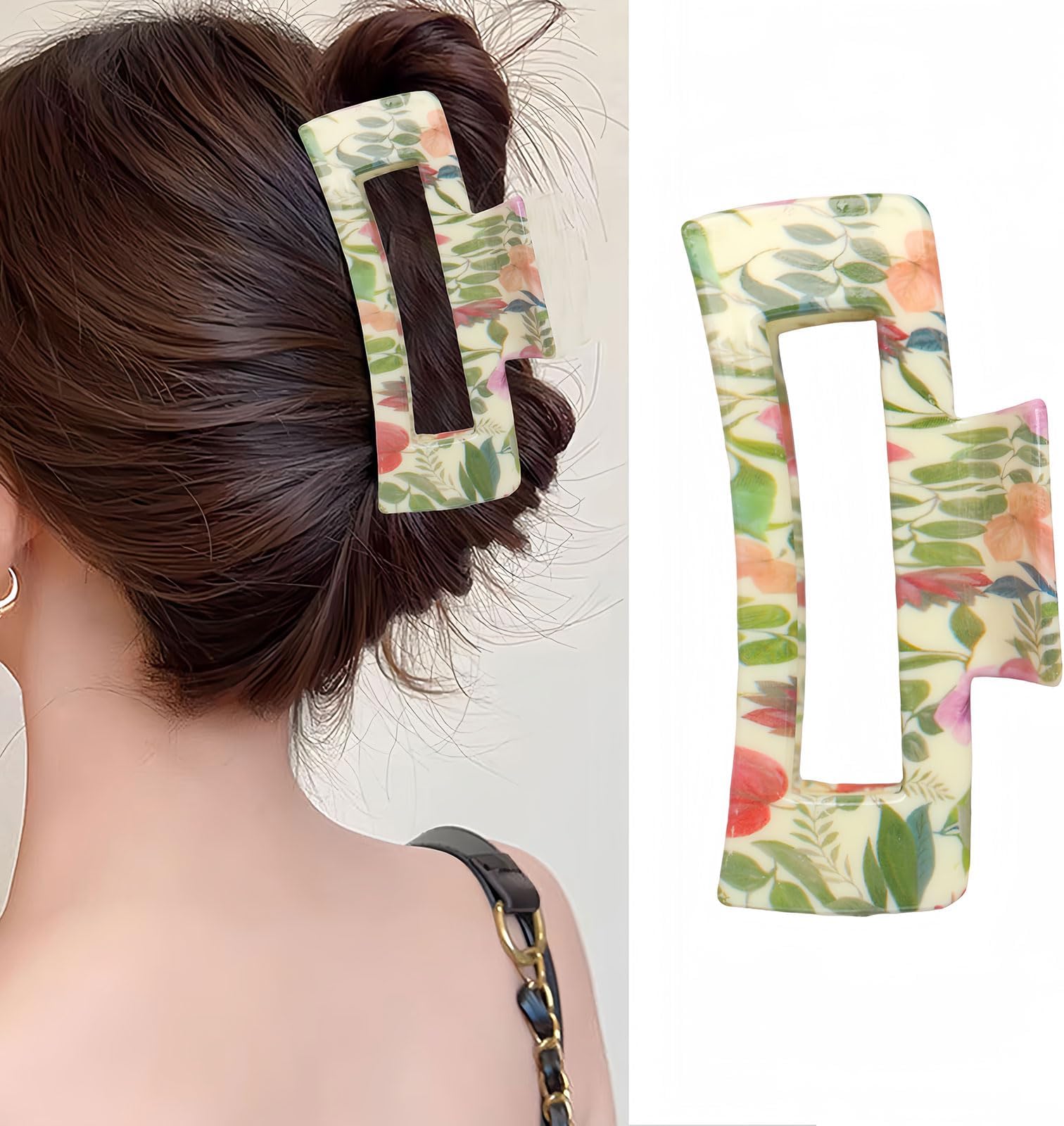 Amazon.com : Hair Clips for Women - 4 Inch Large Claw Clips with Strong ...