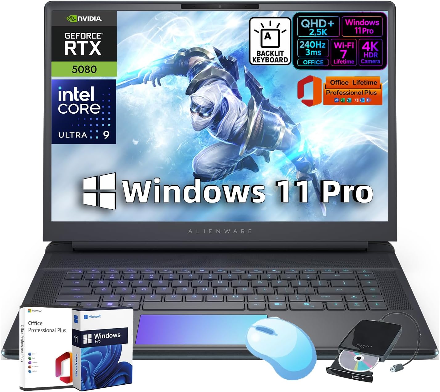 Amazon.com: Alienware 16 Area-51 Gaming Laptop • NVIDIA GeForce RTX ...