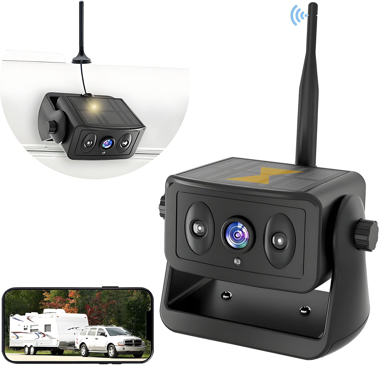 Amazon.com: YEOIZO Wireless Backup Camera for RV/Truck/Camper/Trailer ...