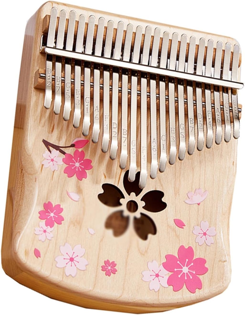 Amazon.com: Professional Kalimba instruments Maple Wood 21 Keys Kalimba ...