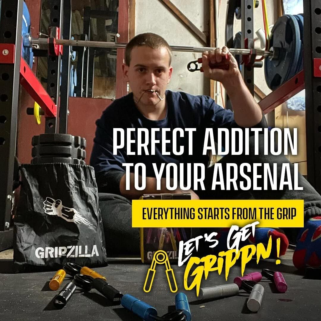 Snapklik.com : GRIPZILLA Grip Strength Trainer 50-300lb, Hand Gripper ...